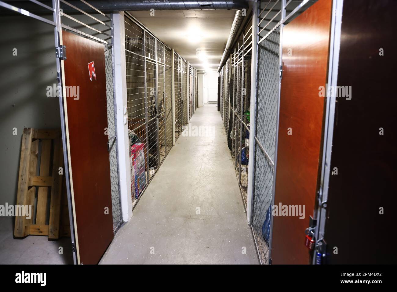 Apartment storage in an apartment building Stock Photo - Alamy