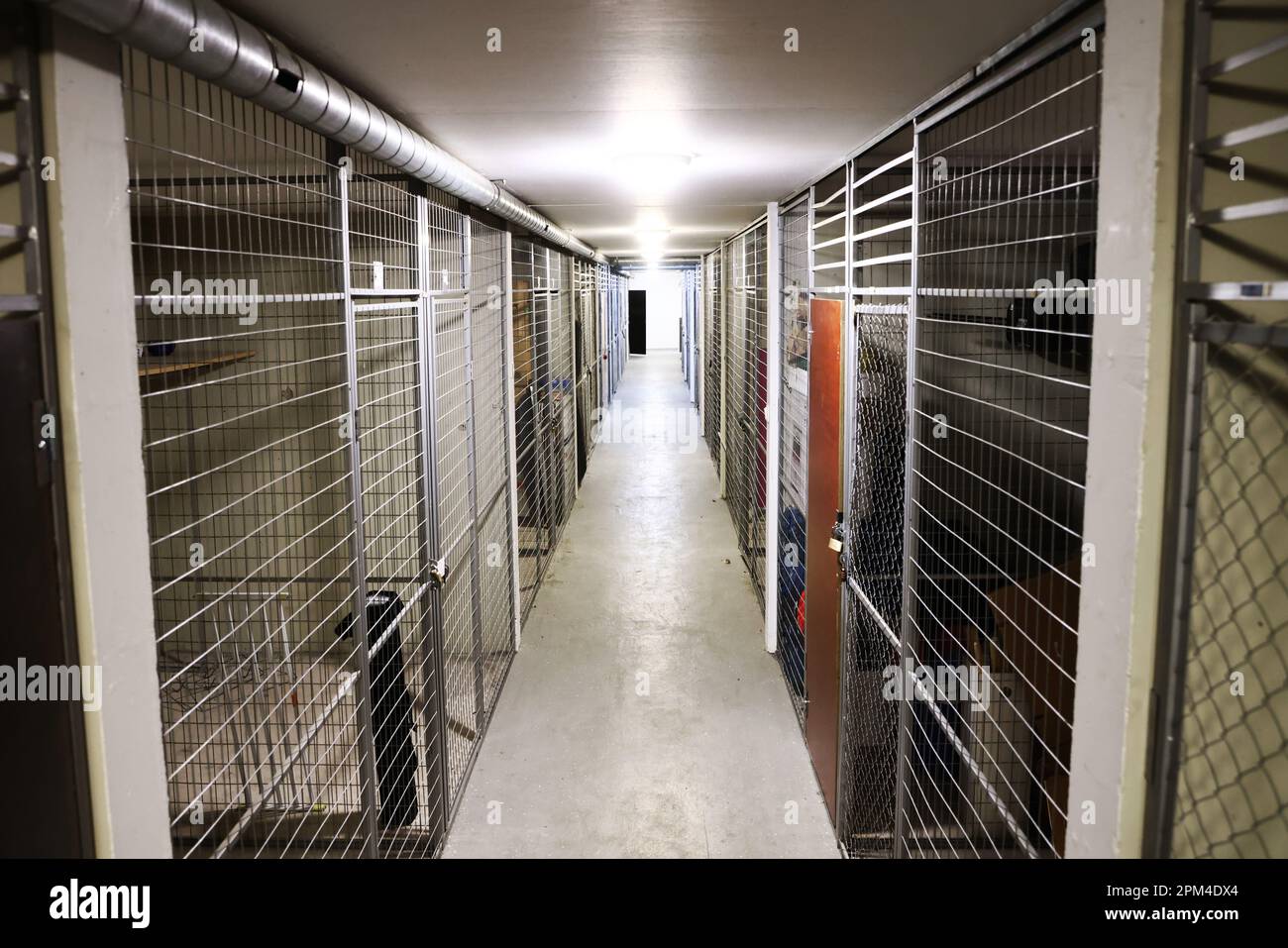 Apartment storage in an apartment building Stock Photo - Alamy