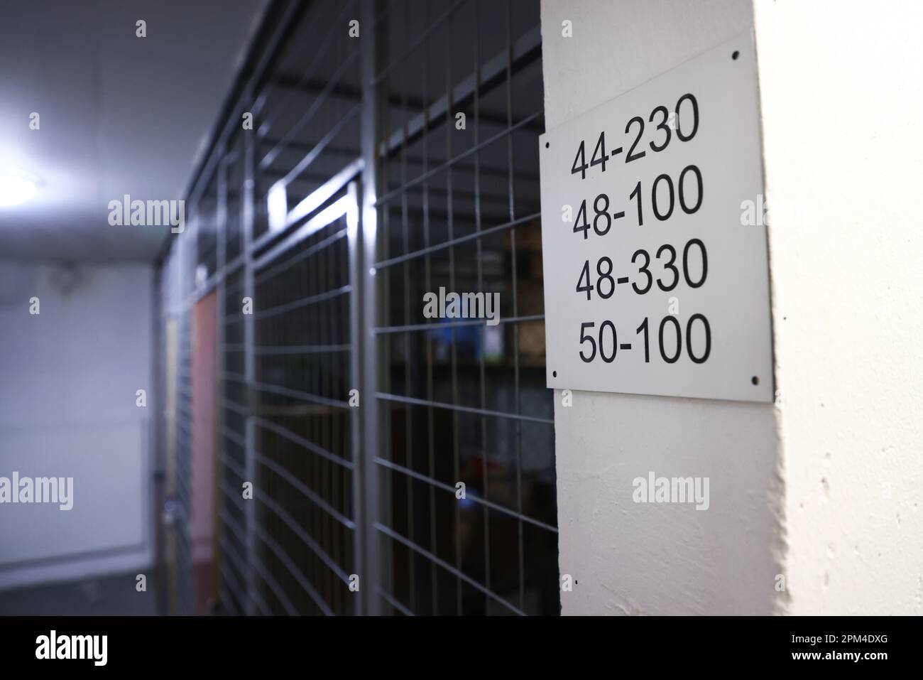 Apartment storage in an apartment building Stock Photo - Alamy
