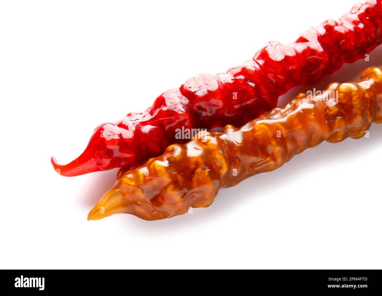 Delicious churchkhela isolated on white background Stock Photo - Alamy