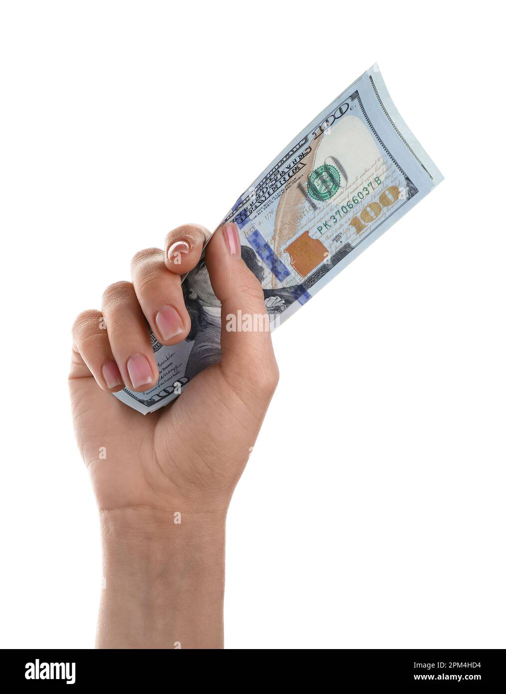 Woman dollar banknote on Cut Out Stock Images & Pictures - Alamy