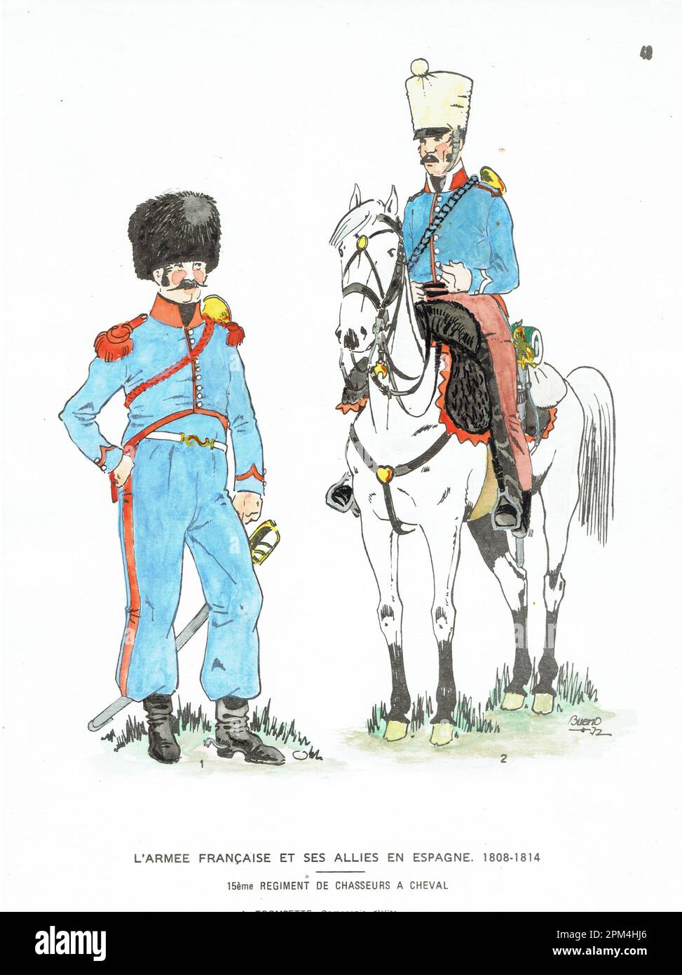 15e régiment de chasseurs à cheval français durant la campagne d ...