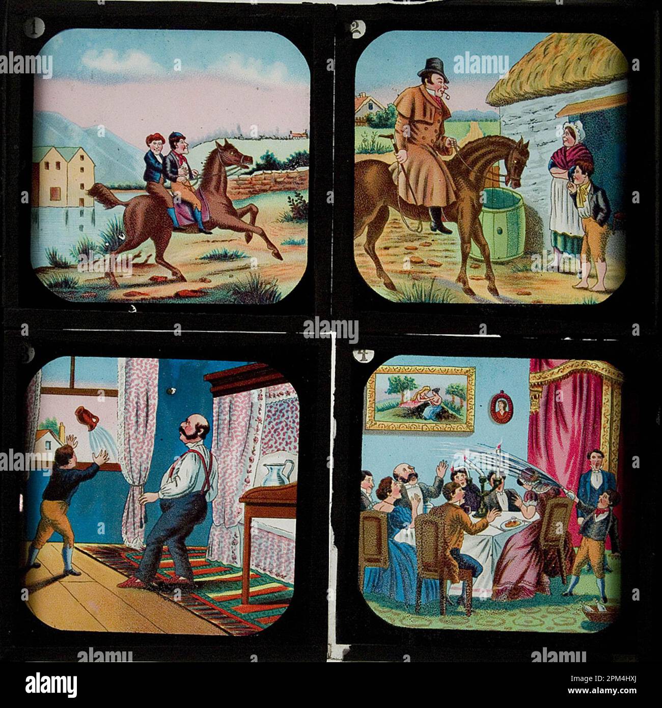 Lantern slides hi-res stock photography and images - Alamy