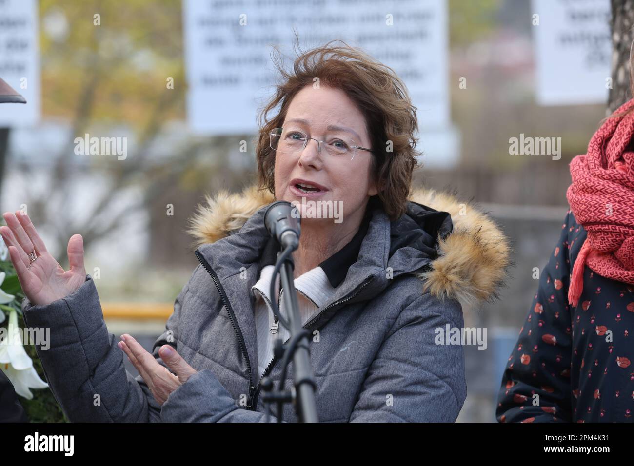Jena, Germany. 11th Apr, 2023. Ruth Buchler-Chanash from Israel ...