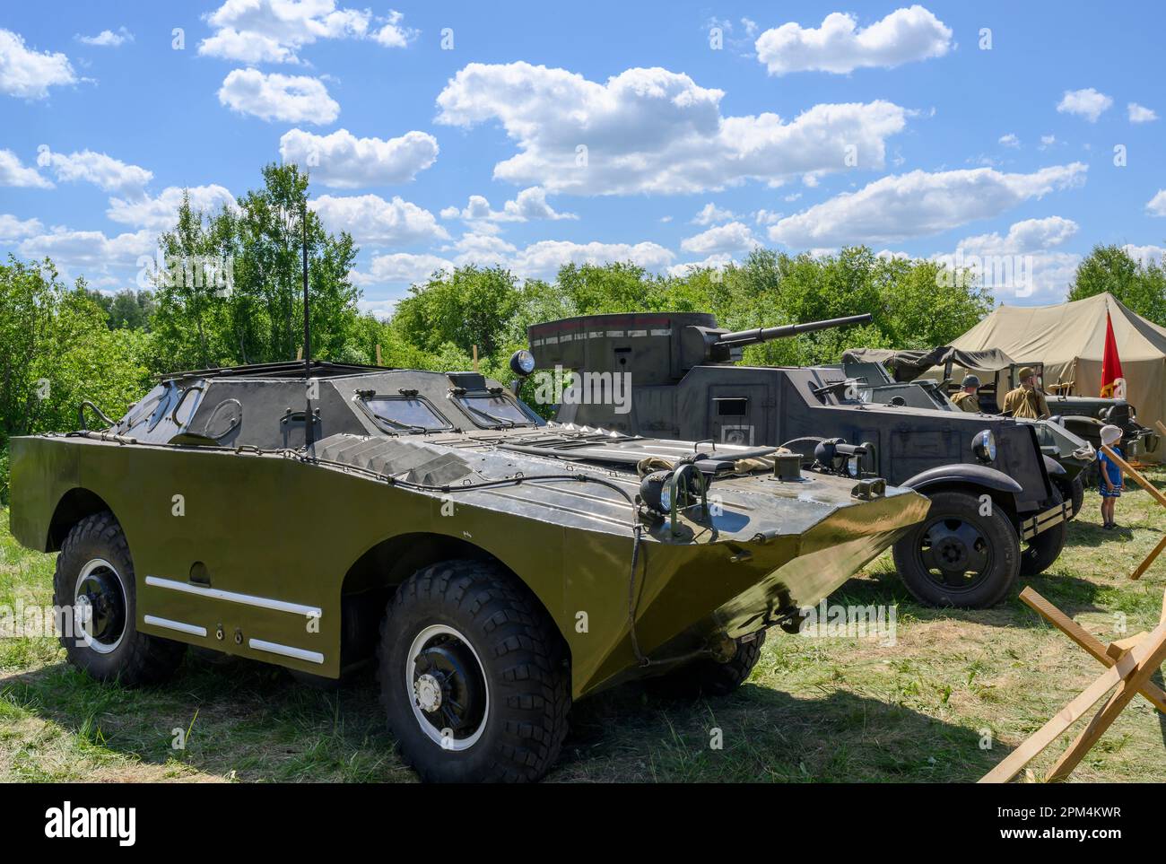 Combat vehicles of the Soviet Union of different times since the Second ...