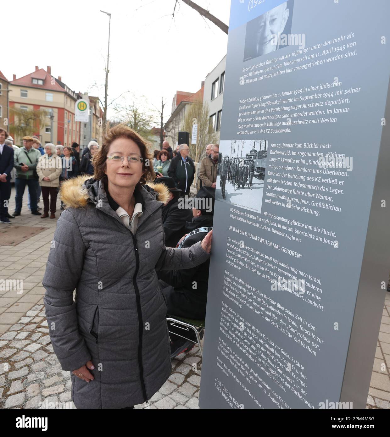 Jena, Germany. 11th Apr, 2023. Ruth Buchler-Chanash from Israel ...
