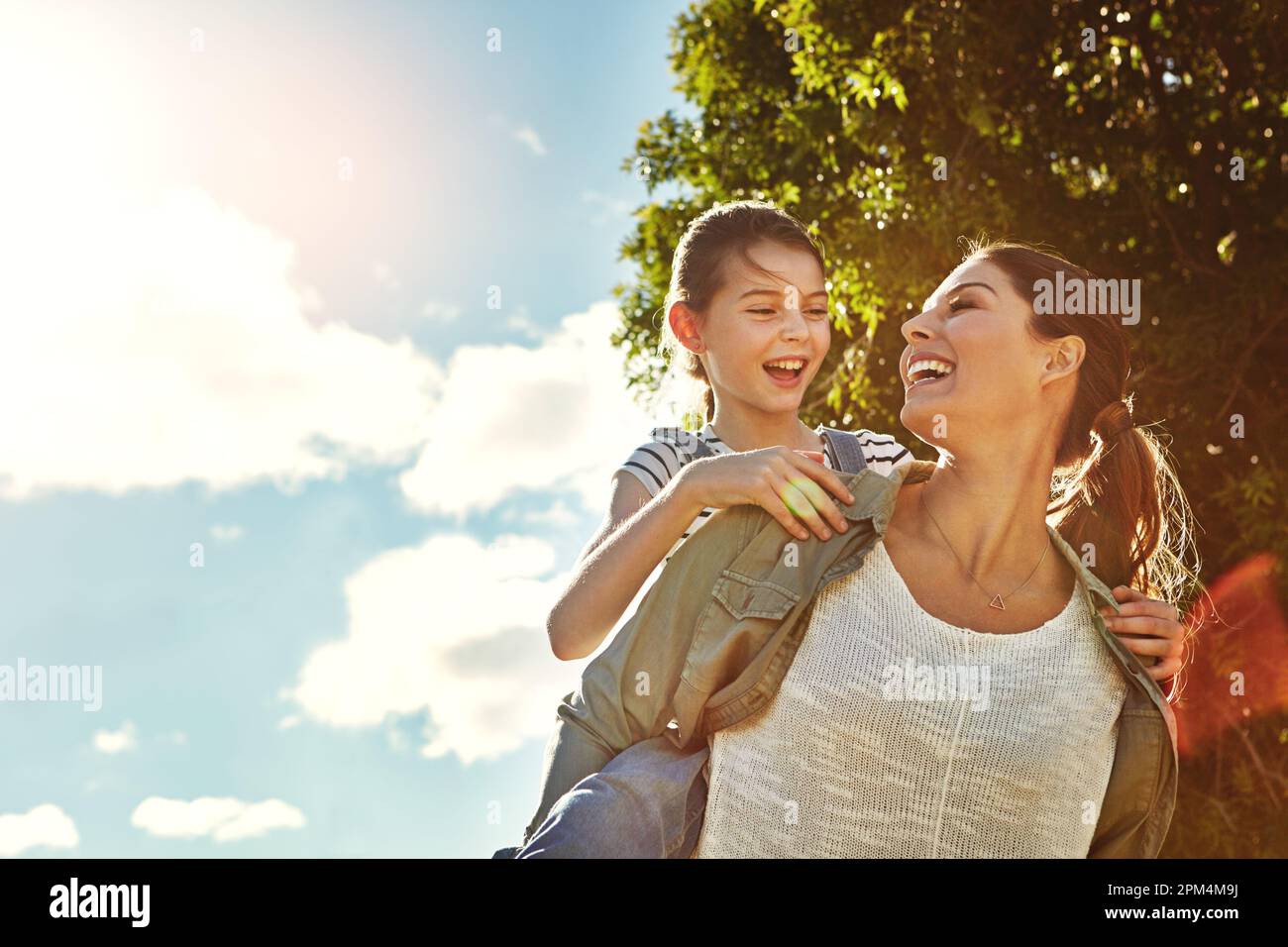 Memorable Summertime Moments A Mother And Her Daughter Bonding