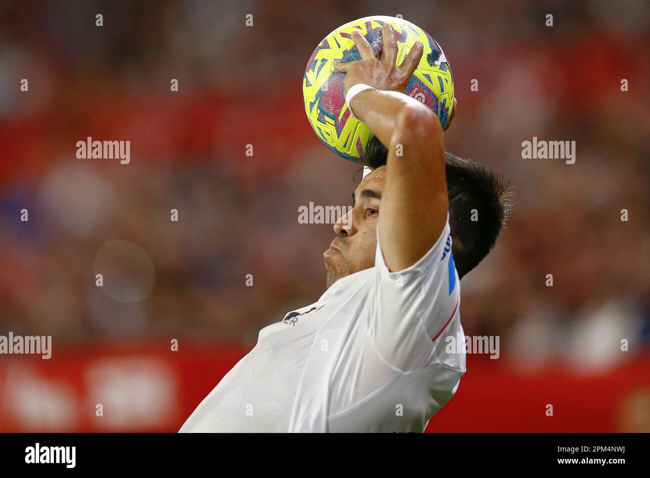 Marcos Acuna of Sevilla FC during the La Liga match between Sevilla FC ...
