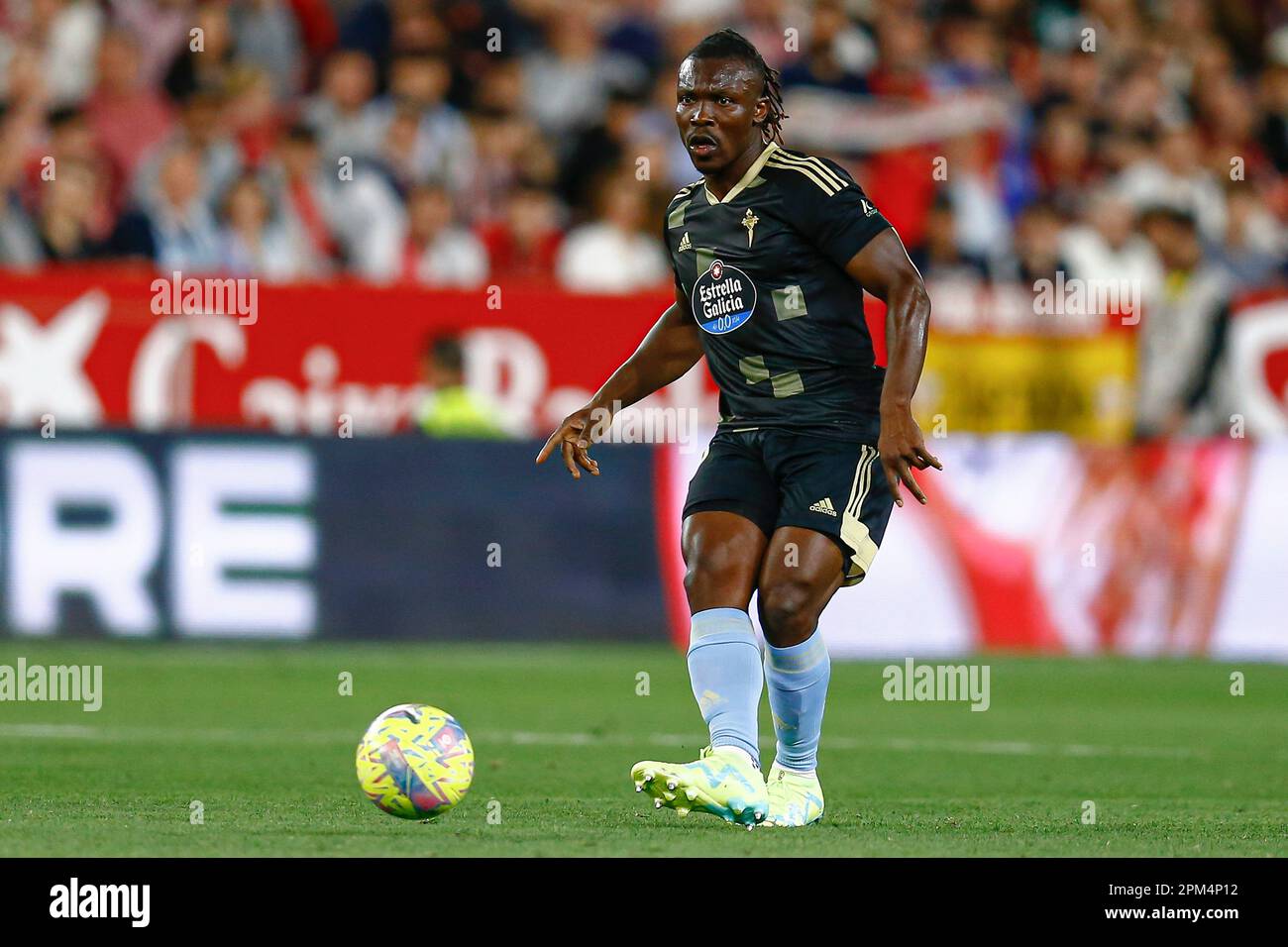 Joseph Aidoo of RC Celta de Vigo during the La Liga match between ...