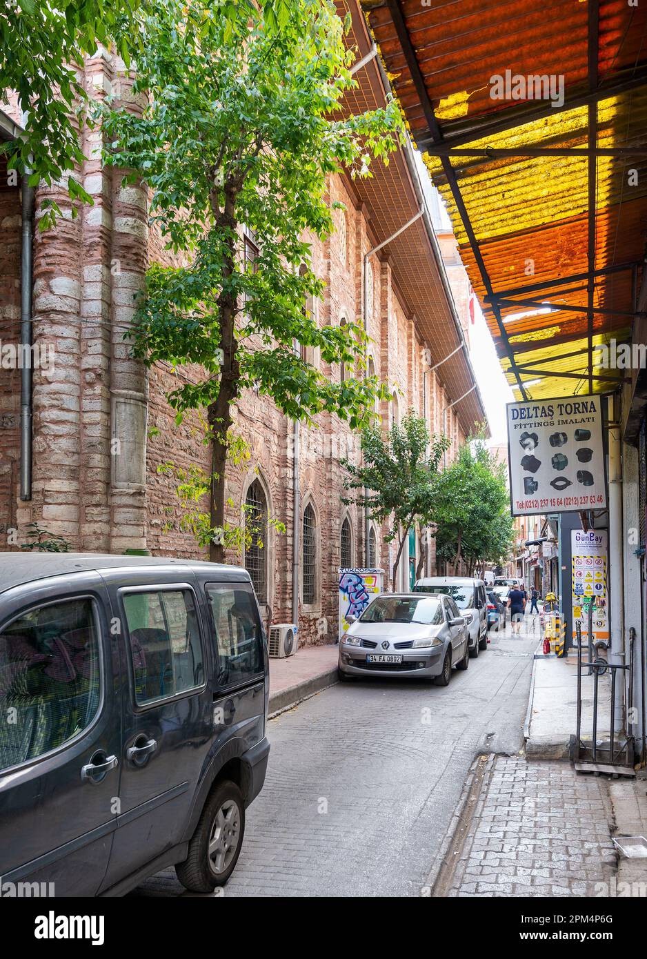Istanbul, Turkey - August 31 2022: Facade of Arap Mosque, or Arap Camii ...