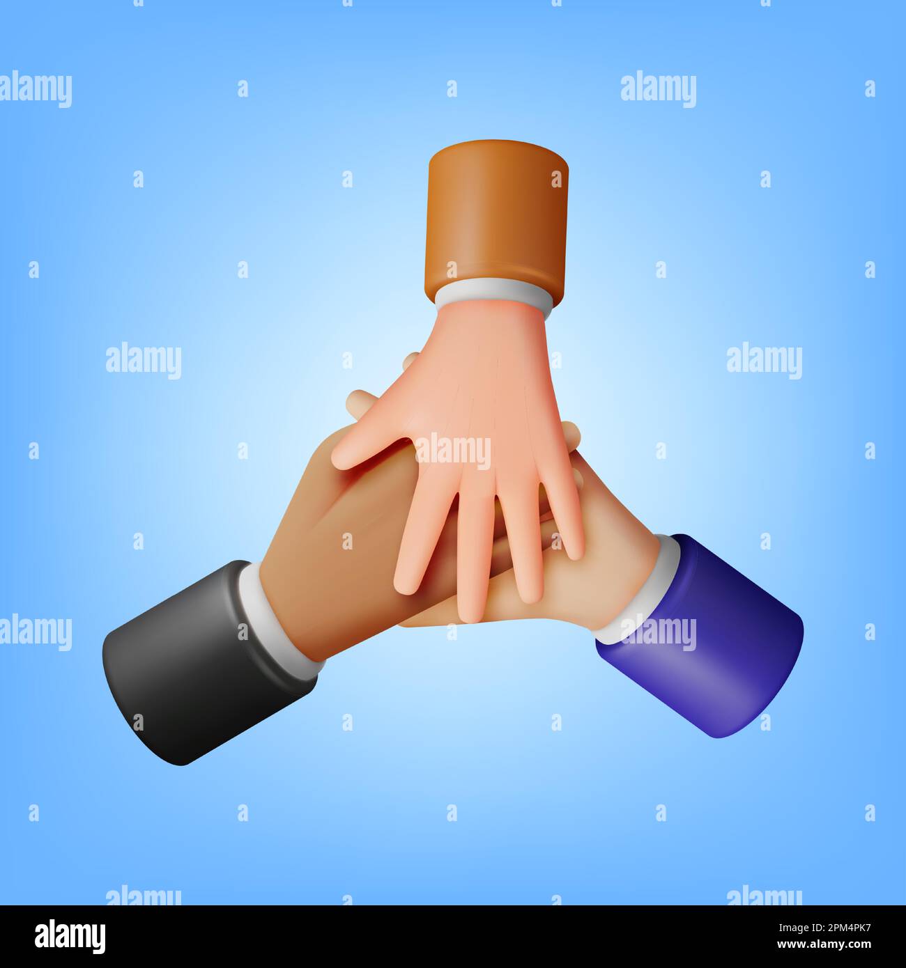 Asian handshake partnership Stock Vector Images - Alamy