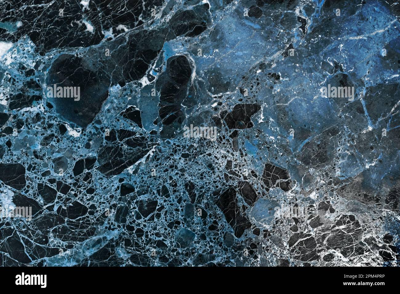 Dark Blue Marble Texture