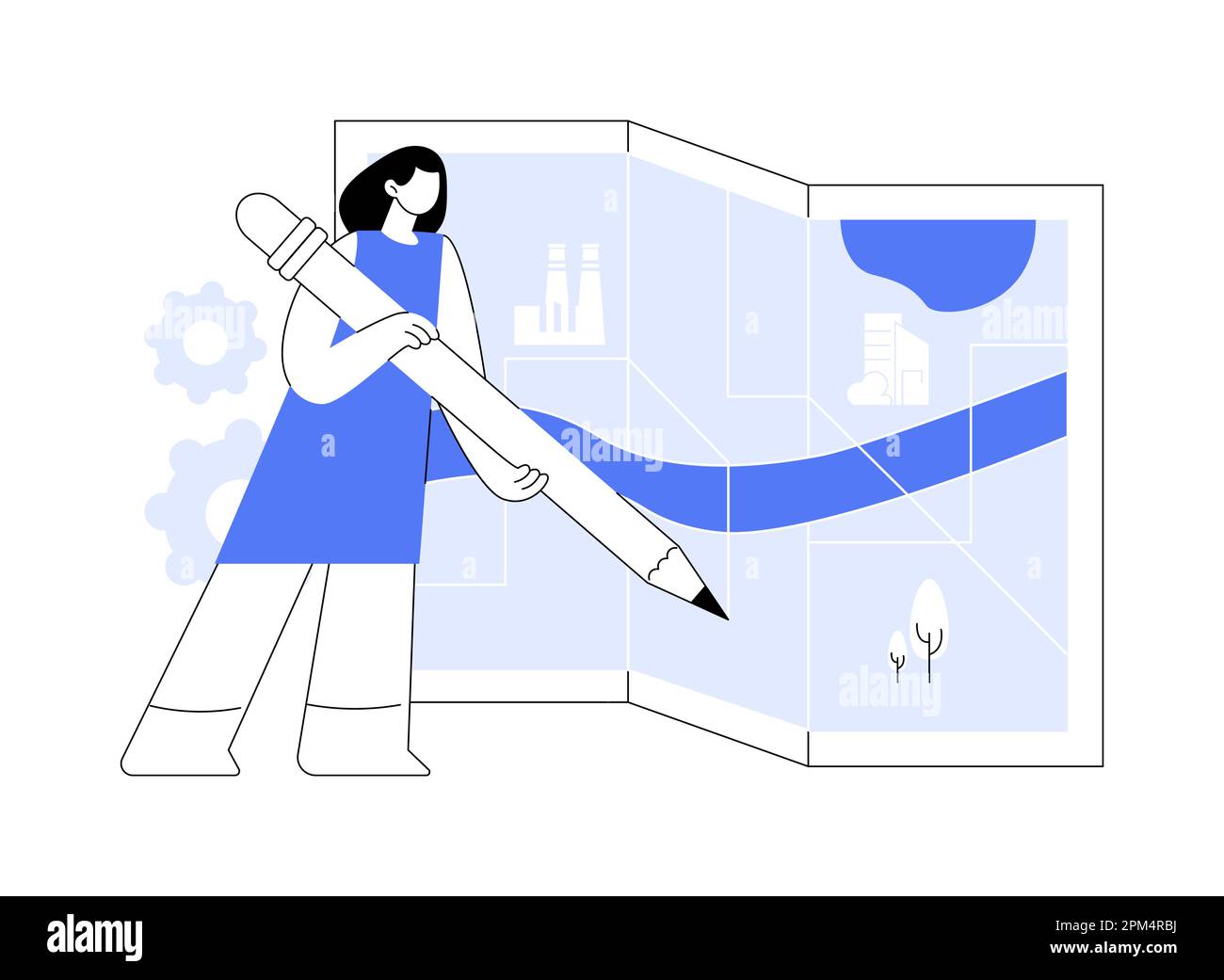 Area management abstract concept vector illustration Stock Vector Image ...