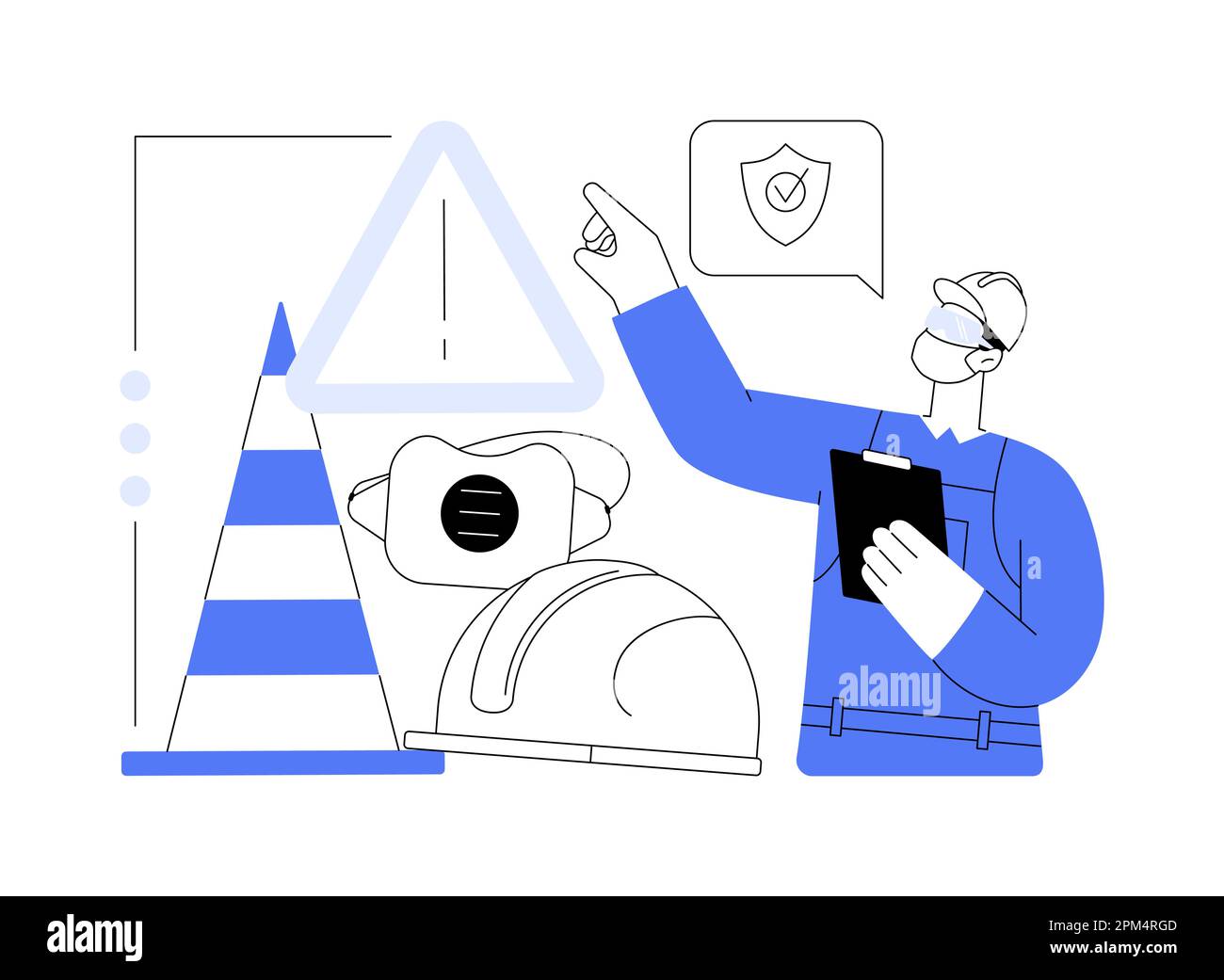 Workplace Safety Abstract Concept Vector Illustration Stock Vector Image And Art Alamy