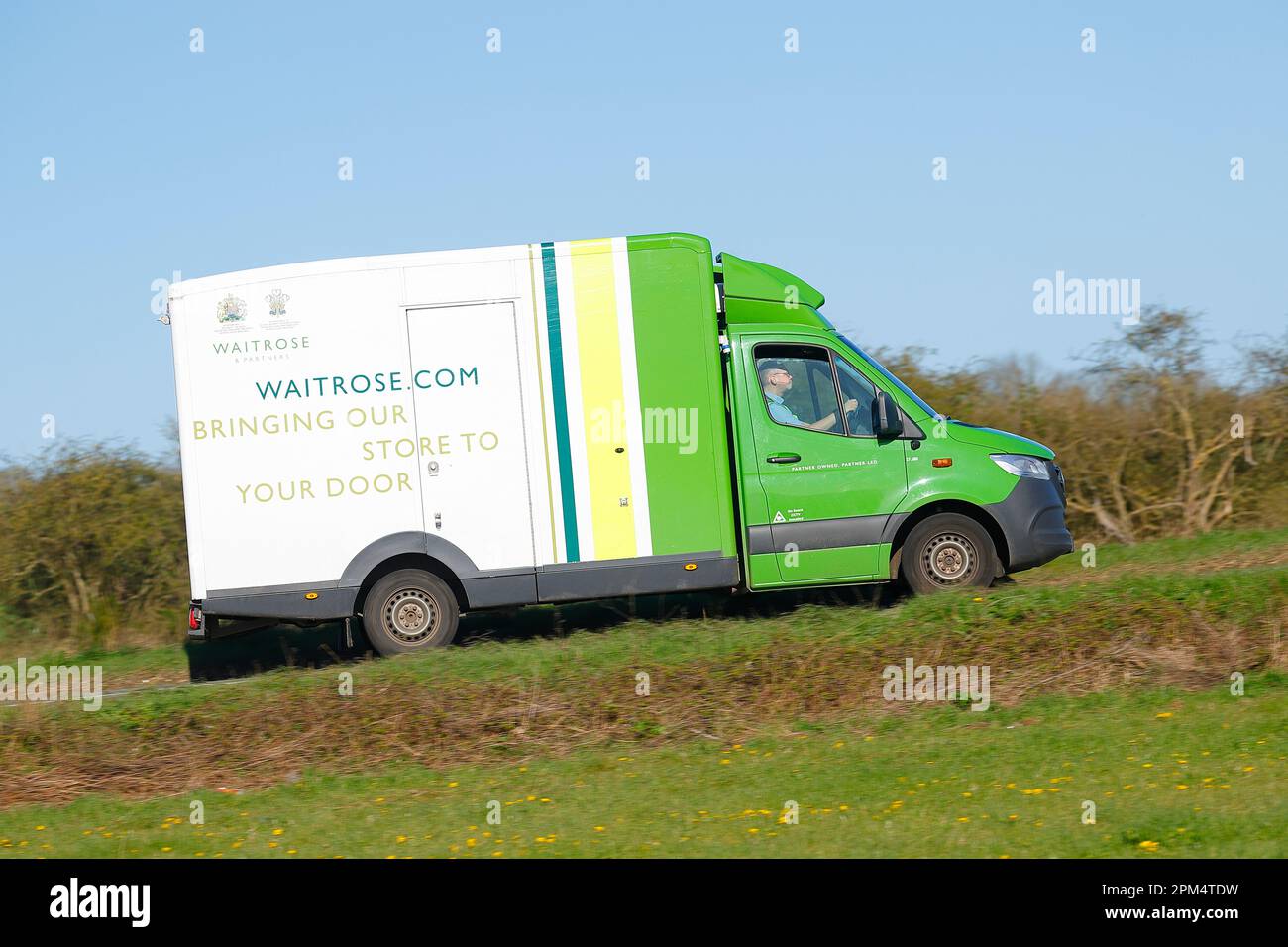 Waitrose grocery deliveries hi-res stock photography and images - Alamy