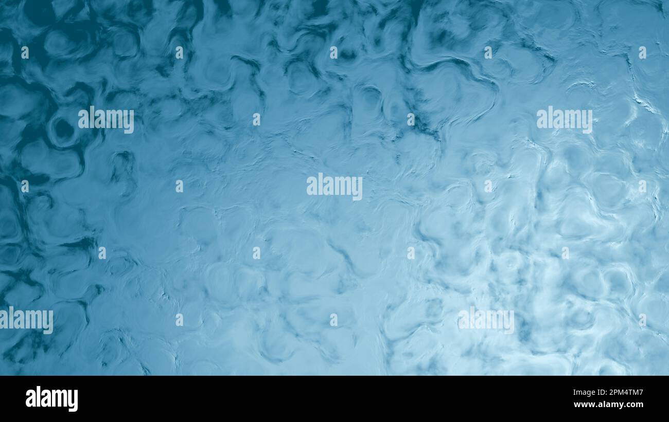 light blue ghost color organic shapes lay bg - abstract 3D illustration ...