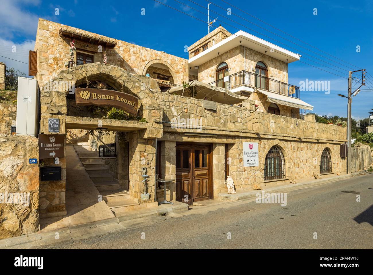 Boutique Hotel Hanna Koumi in Kormakitis / Korucam, Cyprus. The house ...
