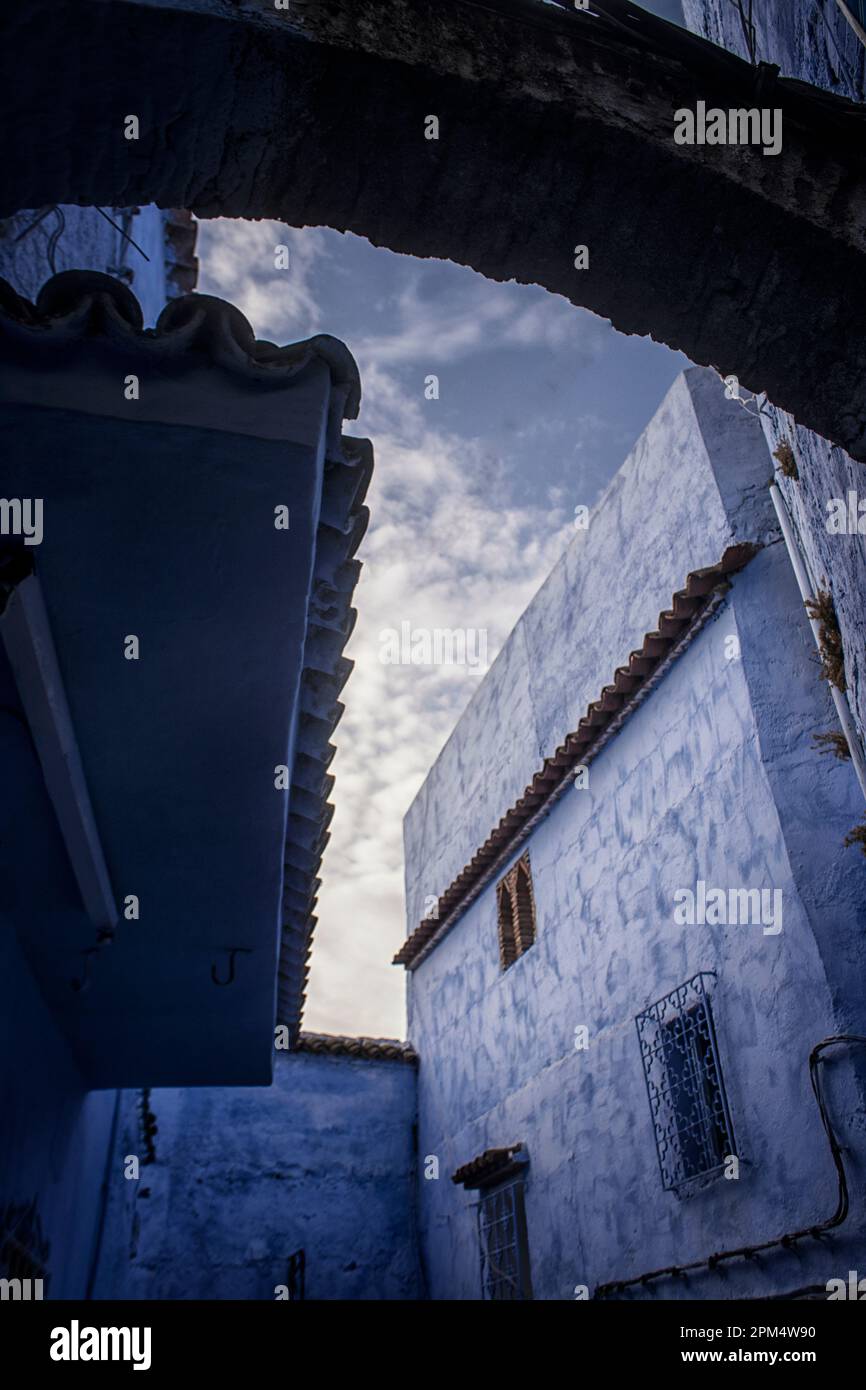 The blue city of Chefchouen in Morocco Stock Photo - Alamy