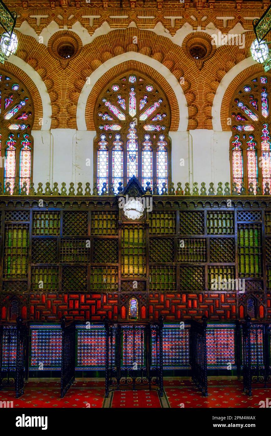 Old ticket selling booth. antique architecture of the Toledo AVE ...