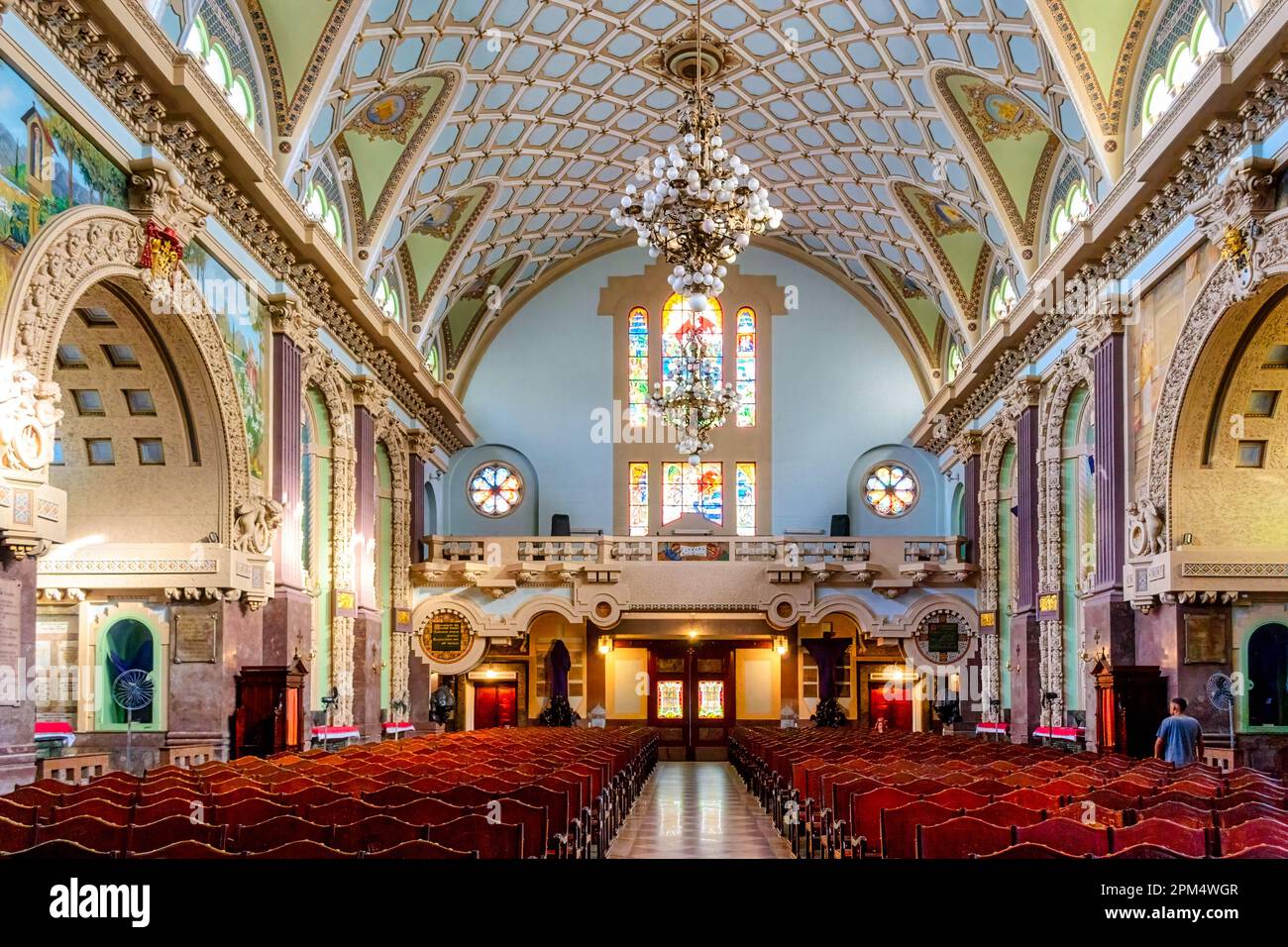 Architecture of Our Lady of Lourdes Catholic Church, Rio de Janeiro ...