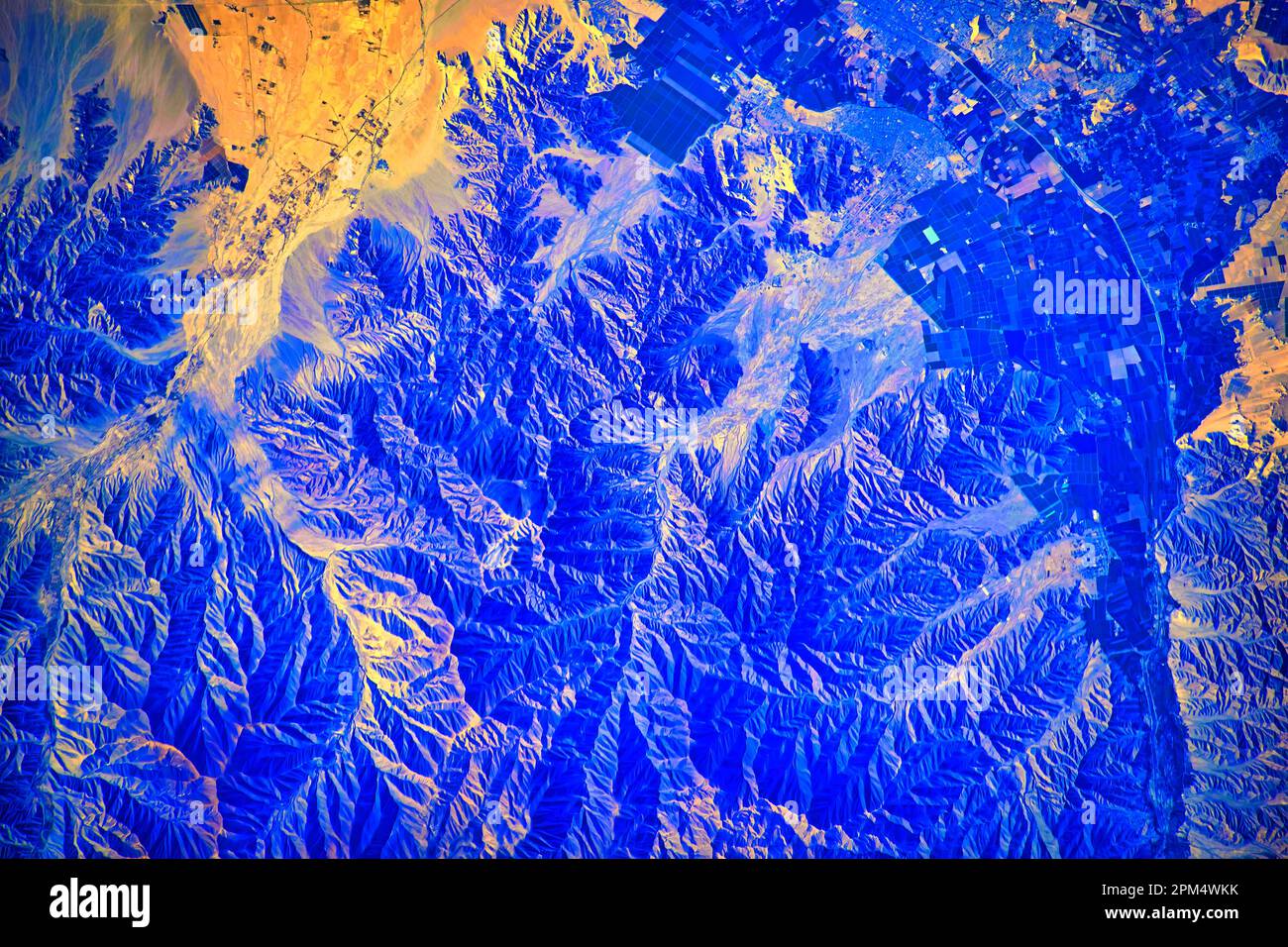 Peru physical geography. Digital Enhancement. Elements by NASA Stock ...