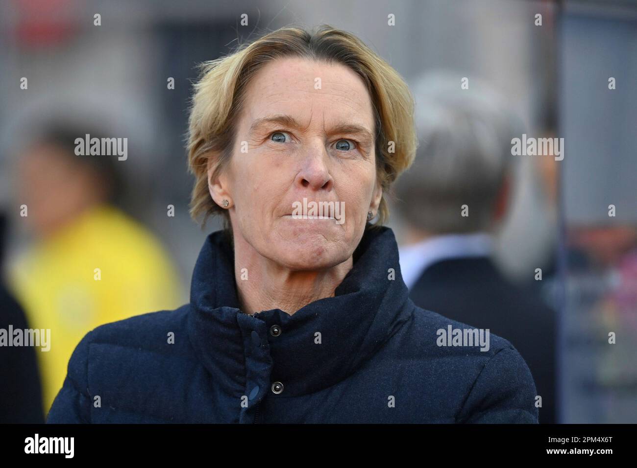 Nuernberg. 11th Apr, 2023. Martina VOSS-TECKLENBURG (Bundescoachin GER ...