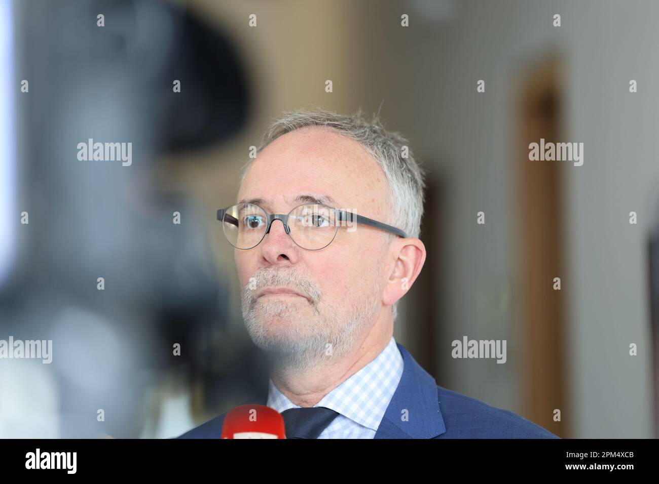 Strausberg, Germany. 11th Apr, 2023. Strausberg: The photo shows Uwe ...