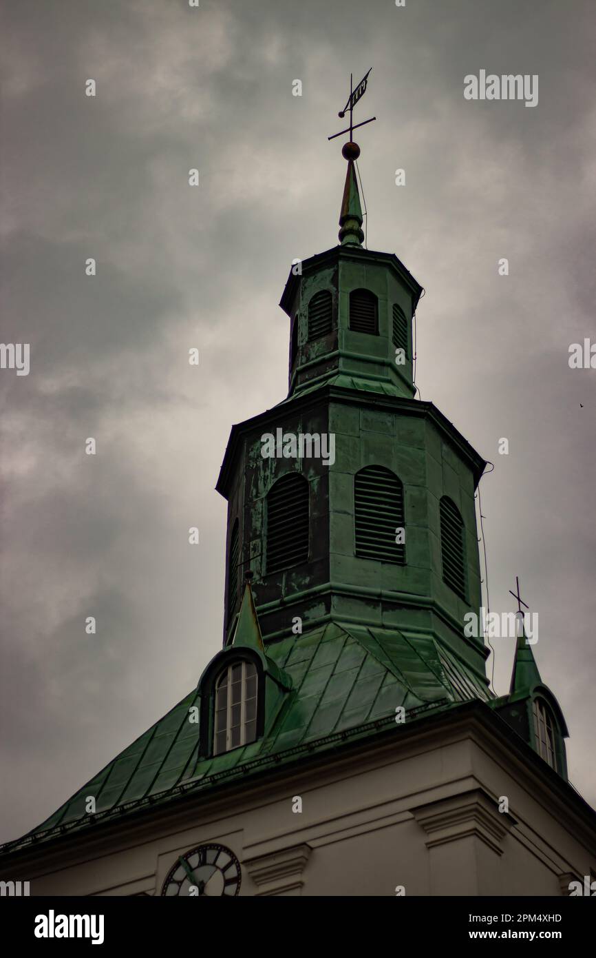 The roof of a church Stock Photo - Alamy