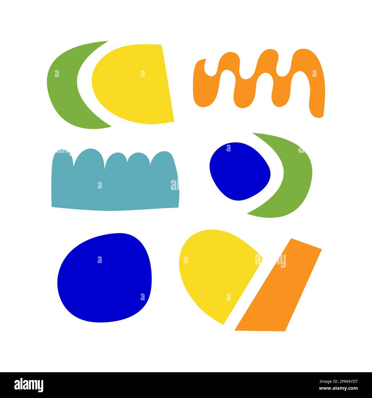 Abstract geometric shapes art vector illustration Stock Vector Image ...