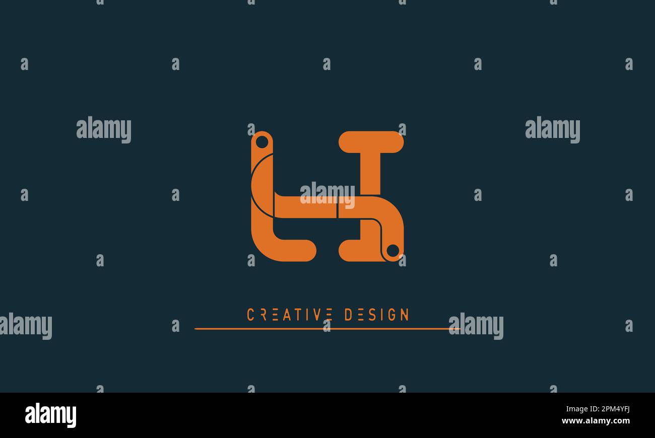 Alphabet letters Initials Monogram logo LI , IL Stock Vector Image ...