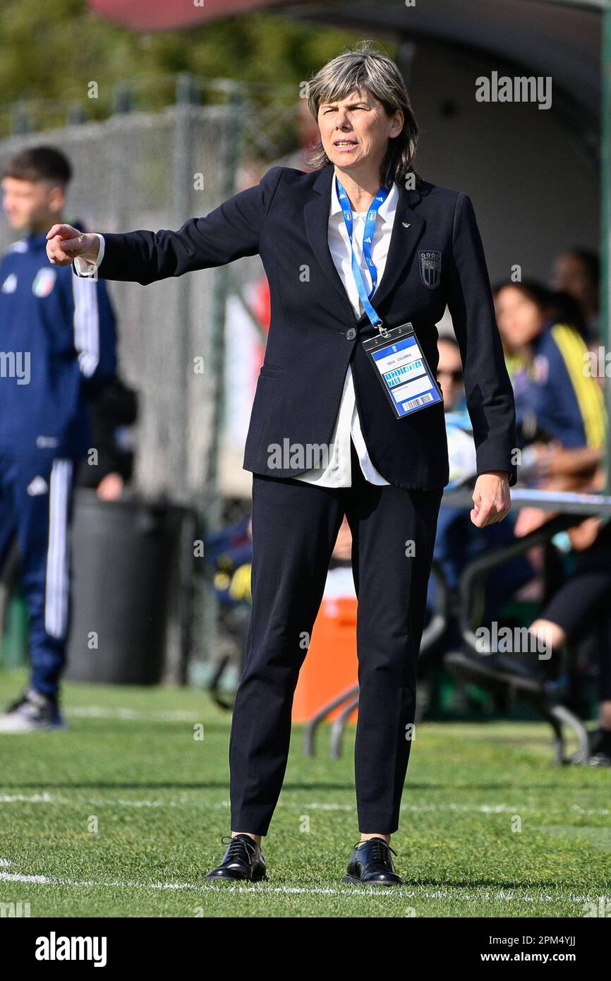 Stadio Tre Fontane, Rome, Italy. 11th Apr, 2023. International Womens ...