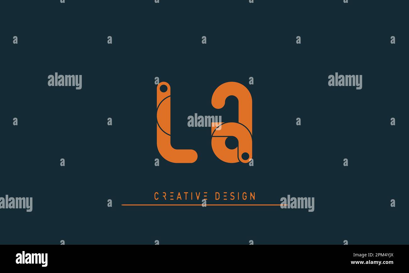 Lj initials logo hi-res stock photography and images - Alamy