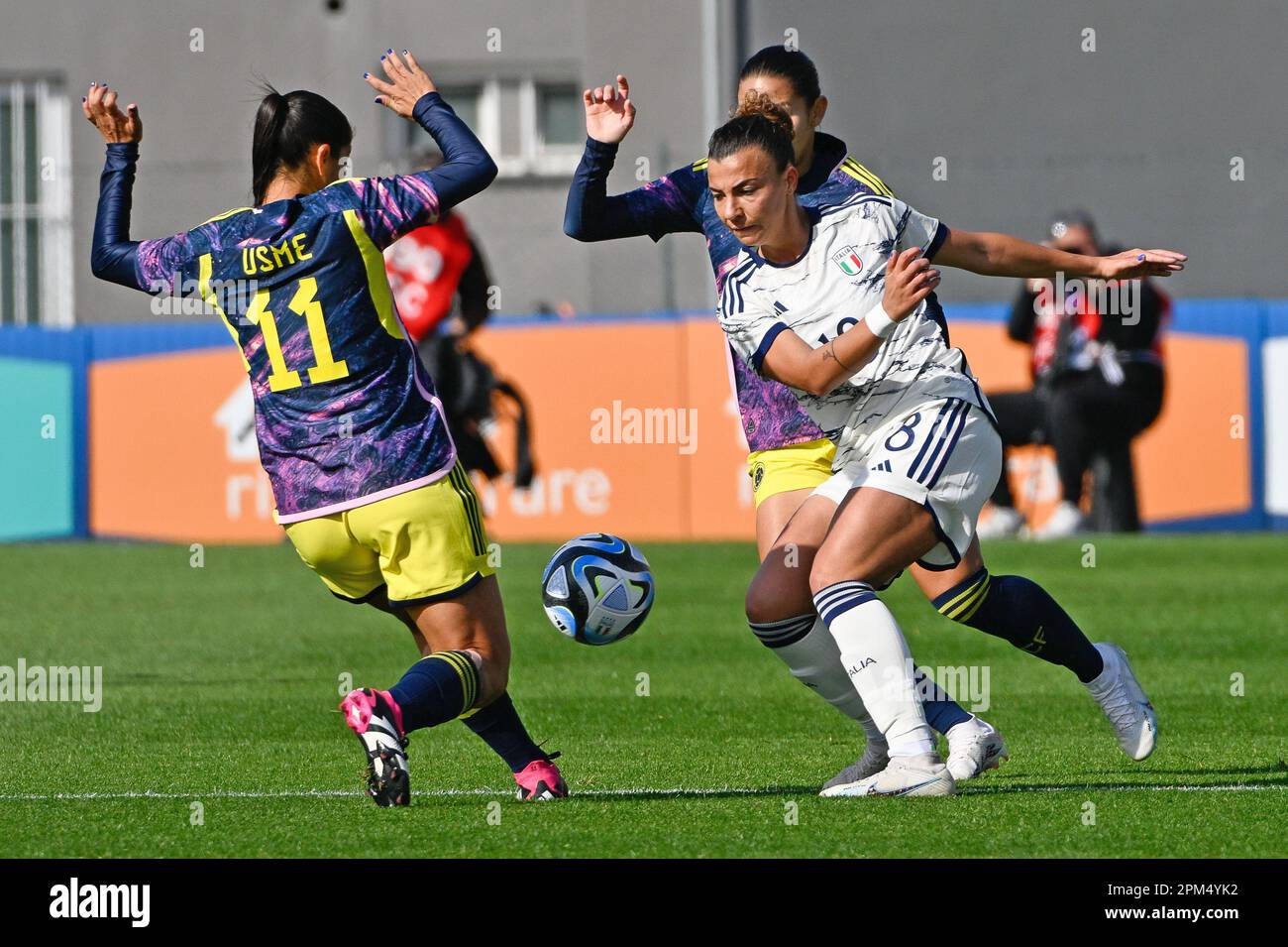 Stadio Tre Fontane, Rome, Italy. 11th Apr, 2023. International Womens ...