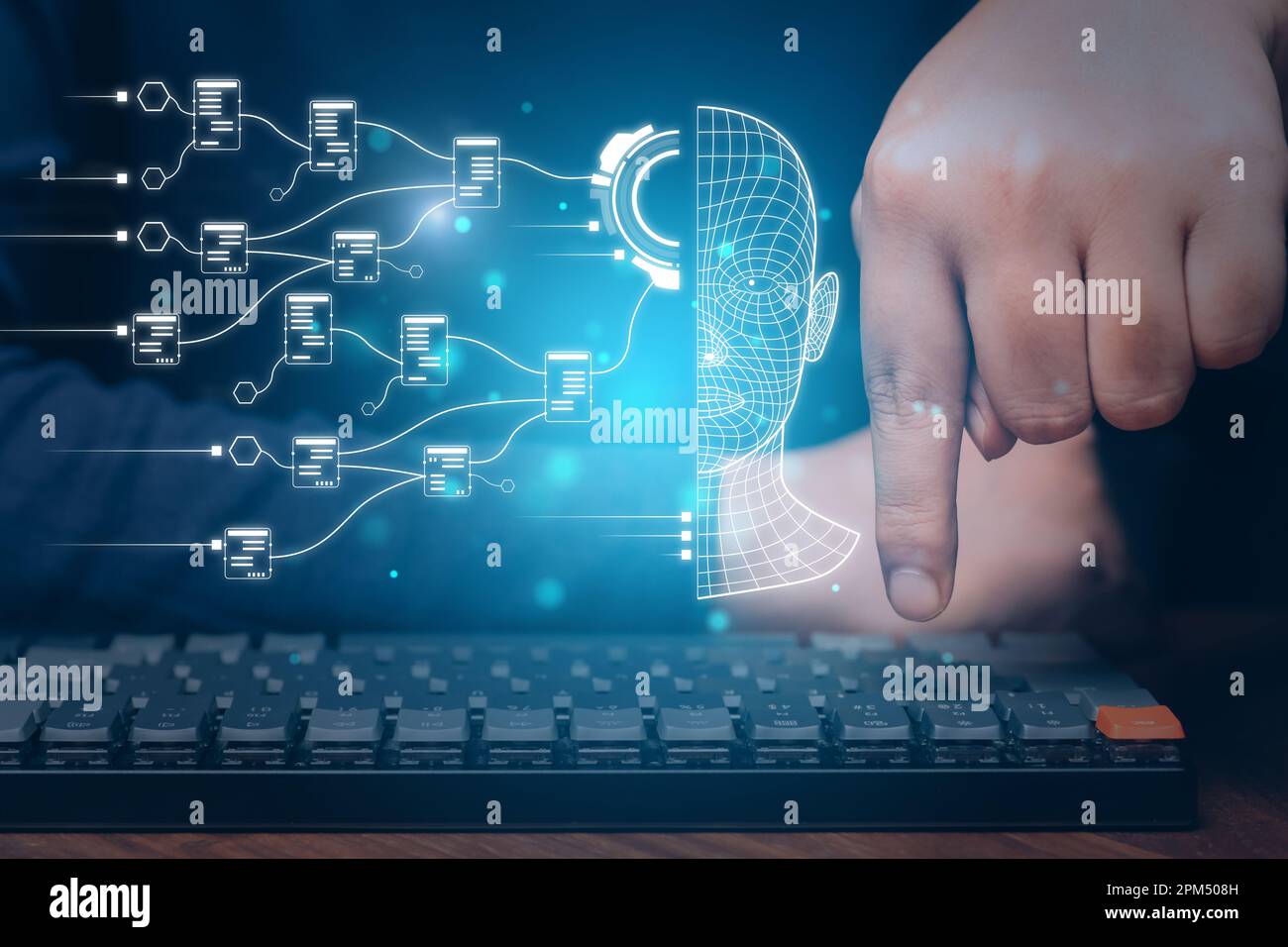 Human life with Artificial Intelligence, Data in computer technology ...