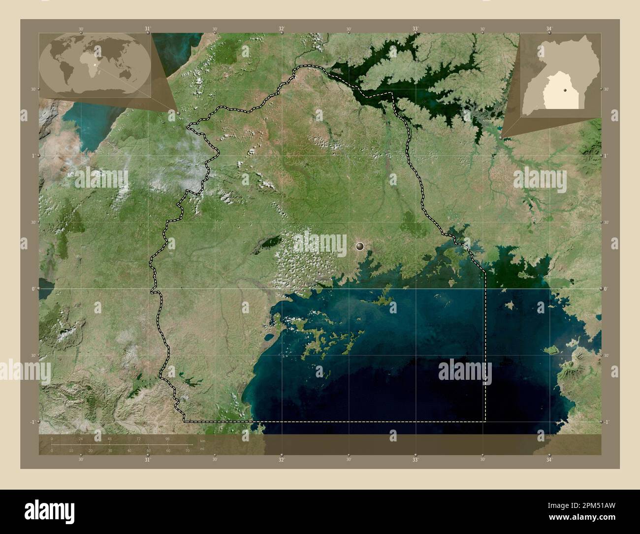 Uganda Location Tusiime Mathias' Art: A Map Showing Location And