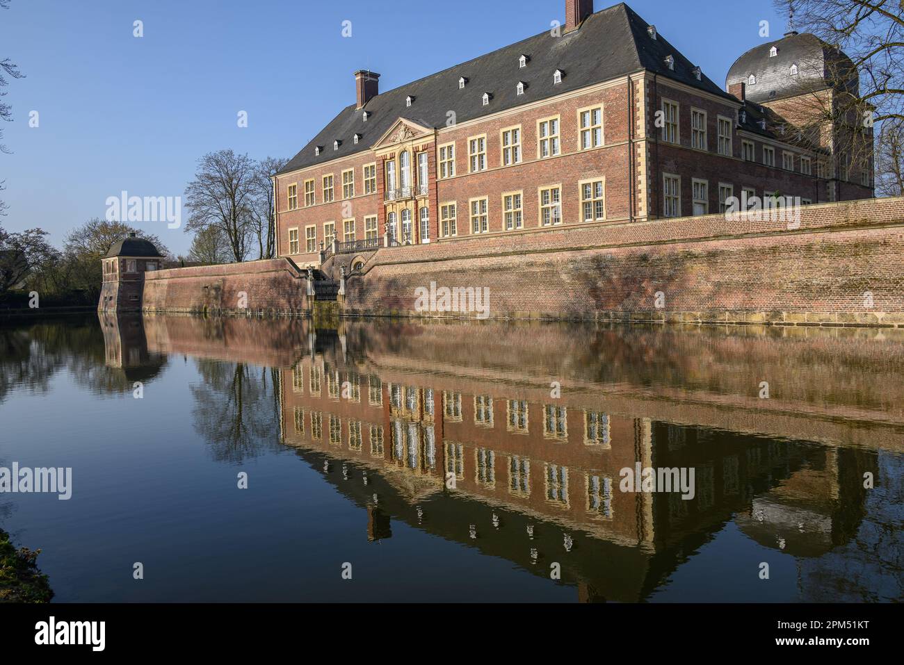 the city and the castle of Ahaus in germany Stock Photo - Alamy