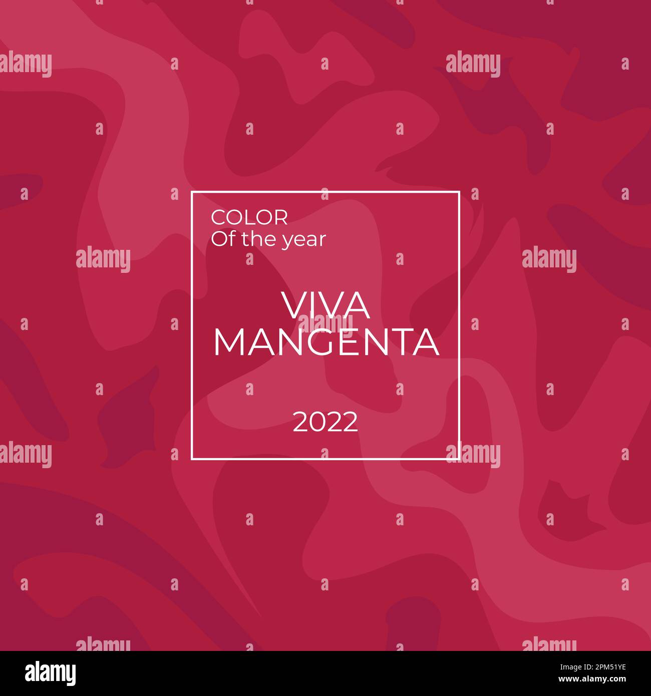 Viva Magenta color of the year 2023. Abstract luquid background with ...