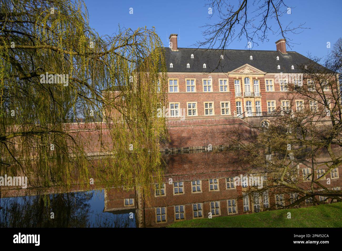 the city and the castle of Ahaus in germany Stock Photo - Alamy