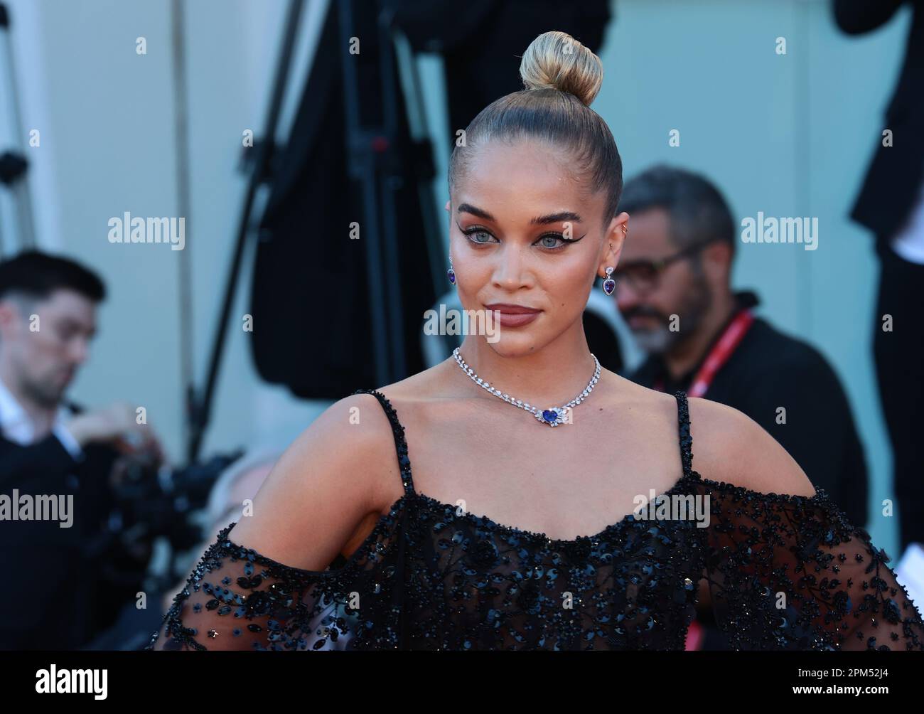 VENICE, ITALY - SEPTEMBER 07: Jasmine Sanders attends "The Son" red ...