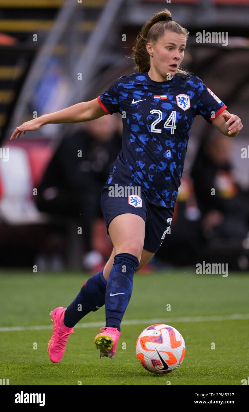 ROTTERDAM - Victoria Pelova of Holland during the women's friendly ...