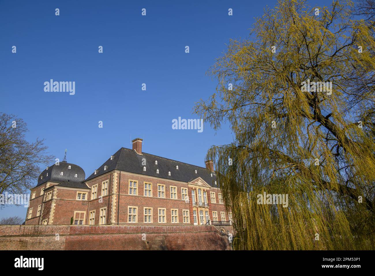 the city and the castle of Ahaus in germany Stock Photo - Alamy