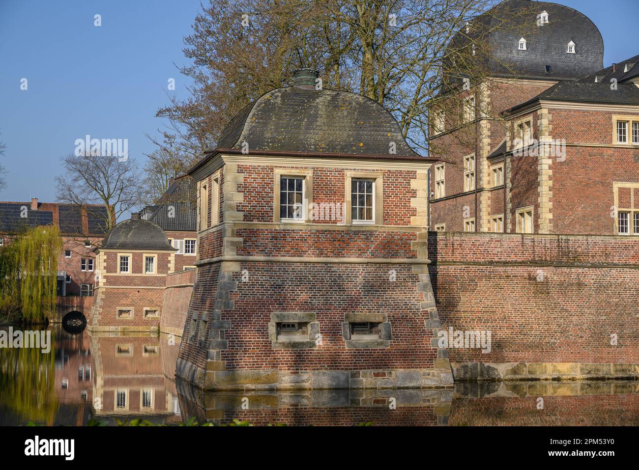 the city and the castle of Ahaus in germany Stock Photo - Alamy