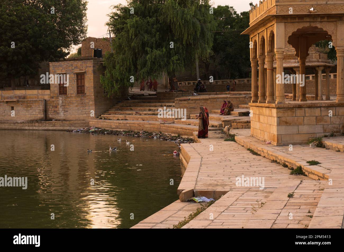Jaisalmer, Rajasthan, India - 13.10.2019 : Chhatris and shrines of ...