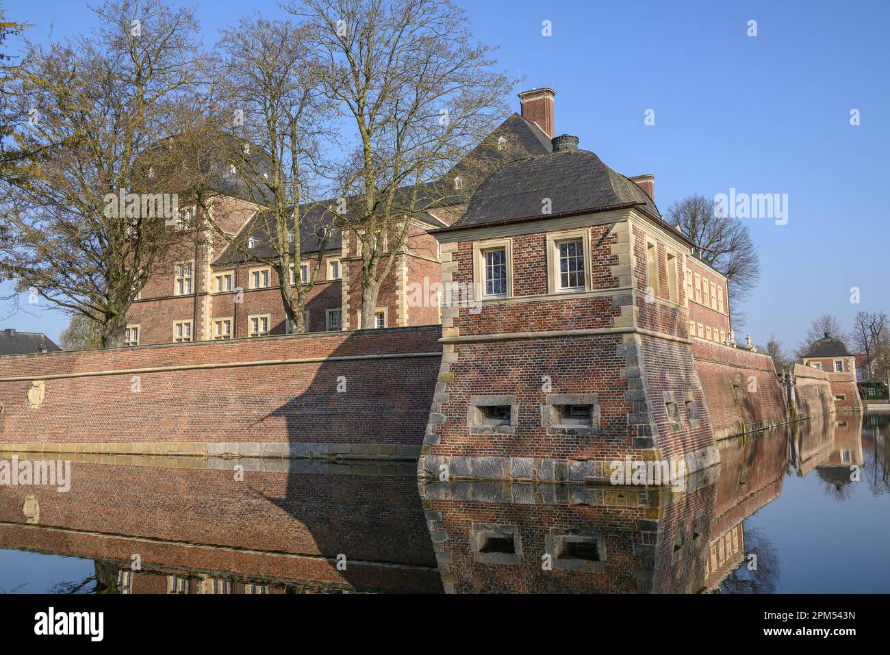 the city and the castle of Ahaus in germany Stock Photo - Alamy