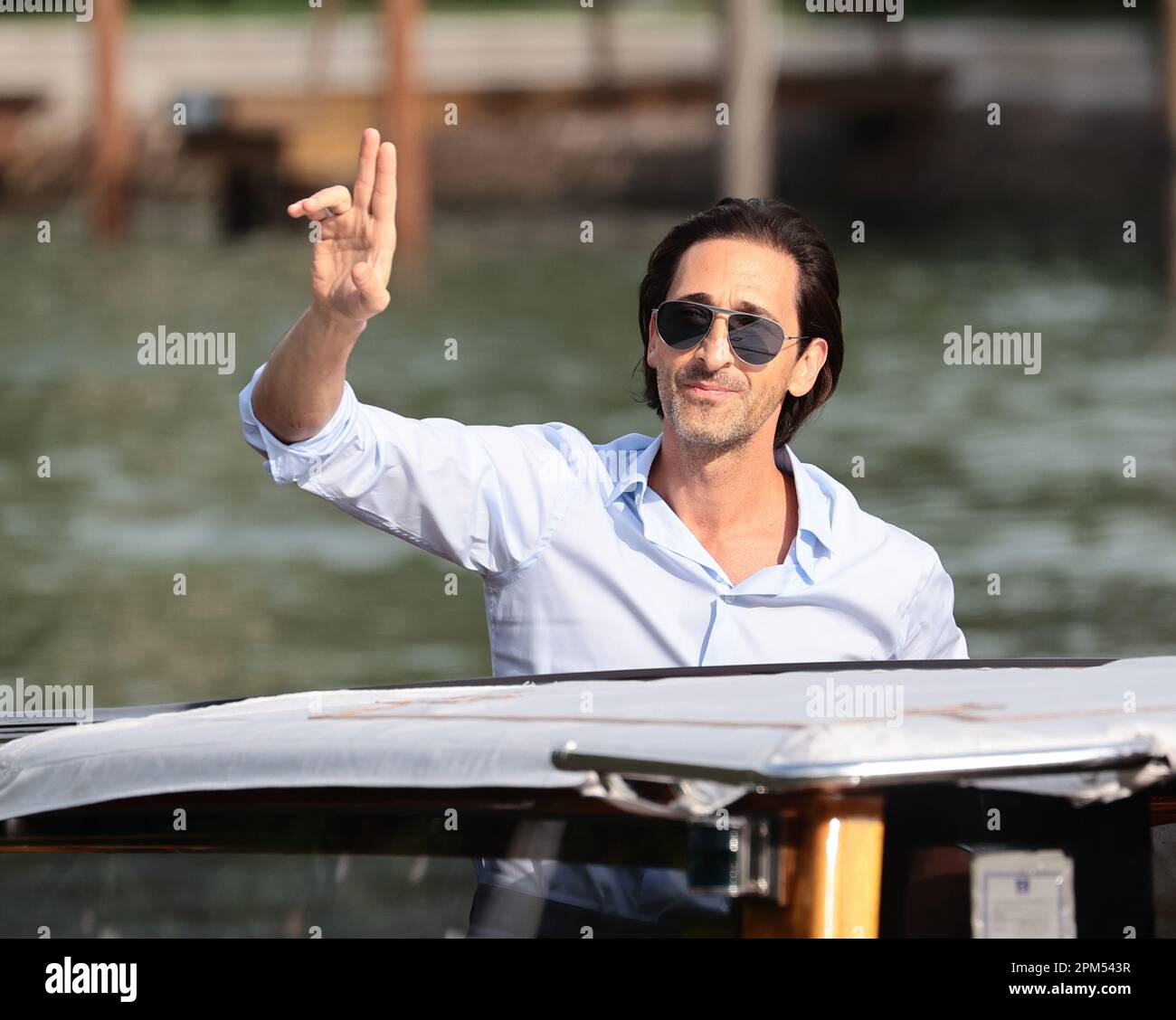 VENICE, ITALY - SEPTEMBER 07: Adrien Brody arrives at the Hotel ...