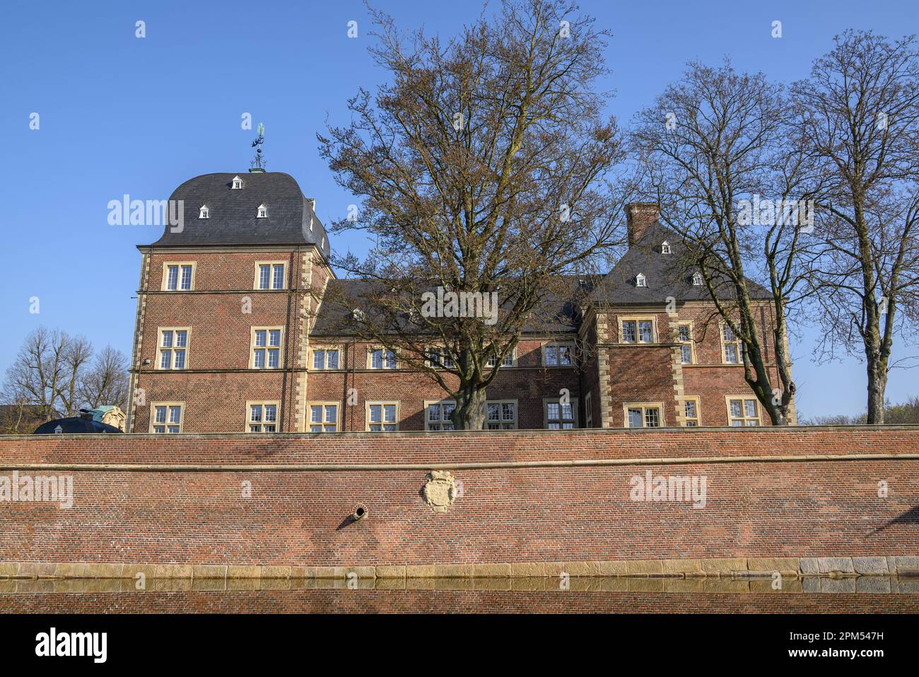 the city and the castle of Ahaus in germany Stock Photo - Alamy