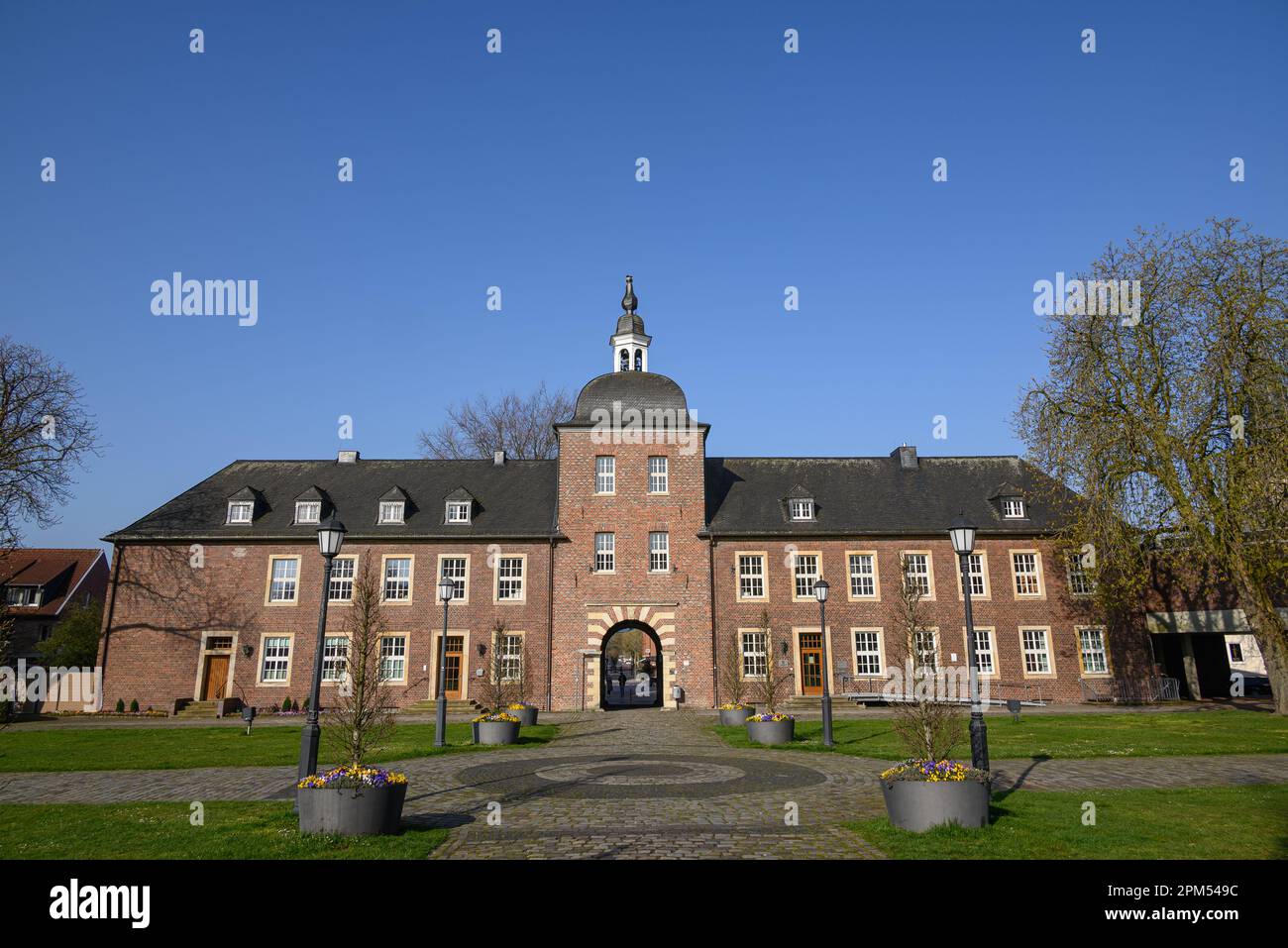 the city and the castle of Ahaus in germany Stock Photo - Alamy