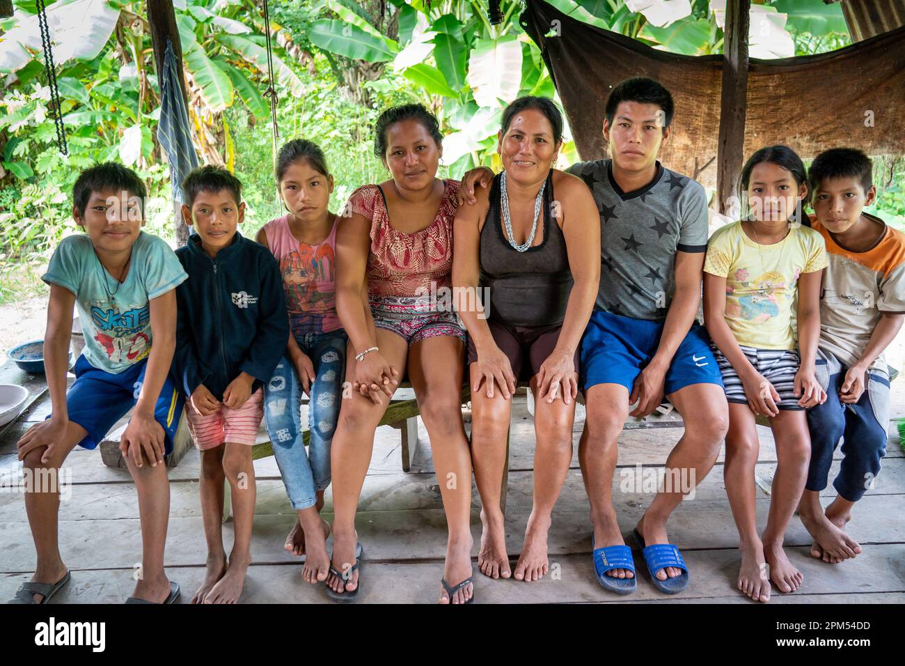 Faces of Peru: Life on the Amazon Stock Photo - Alamy