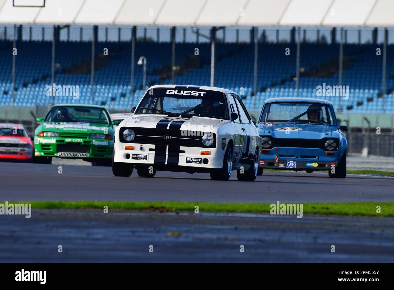 Ian Guest, Frank Guest, Ford Escort Mk2, An hour of racing for a grid ...