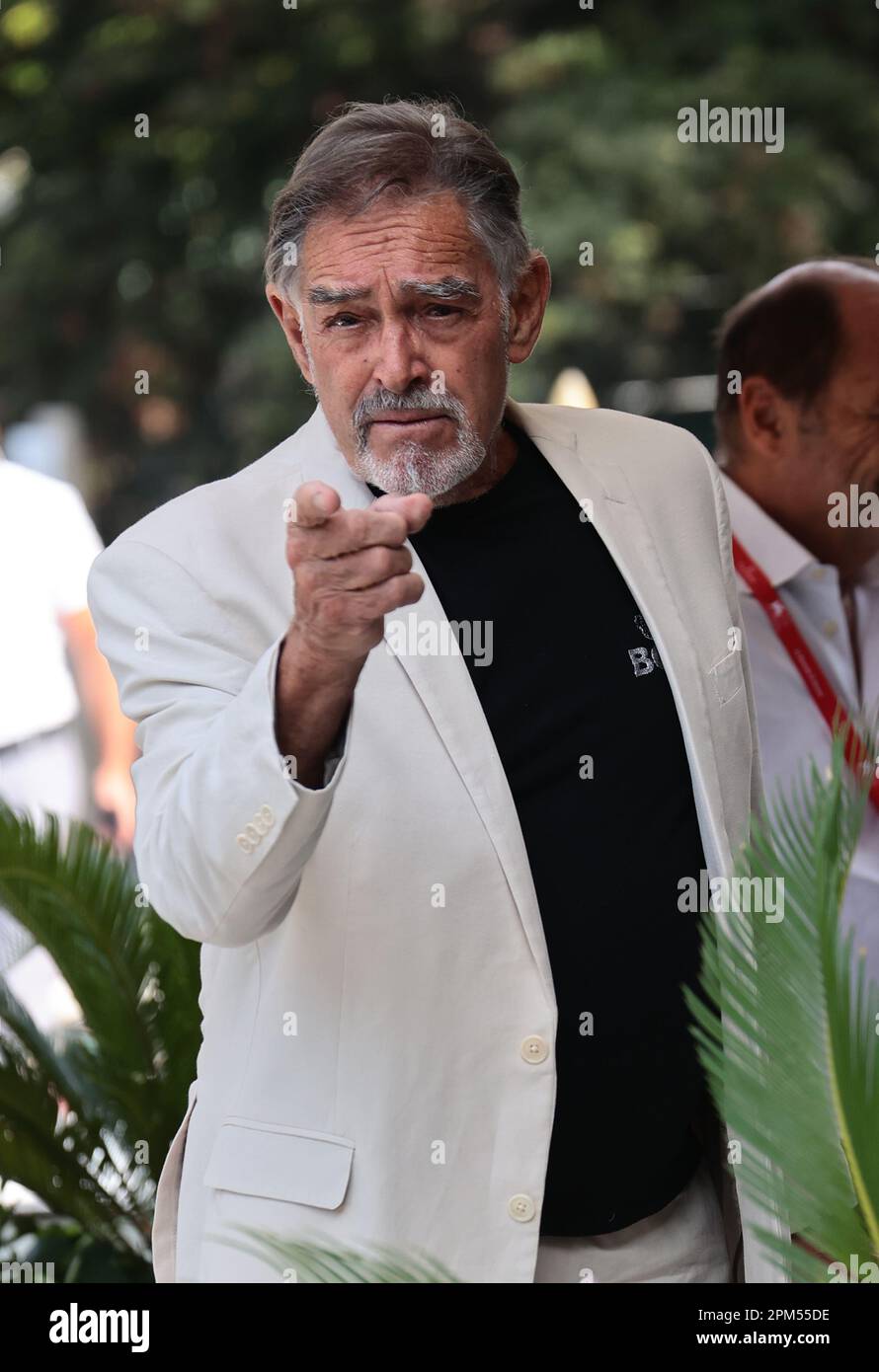 VENICE, ITALY - SEPTEMBER 07: Fabio Testi arrives at the Hotel ...